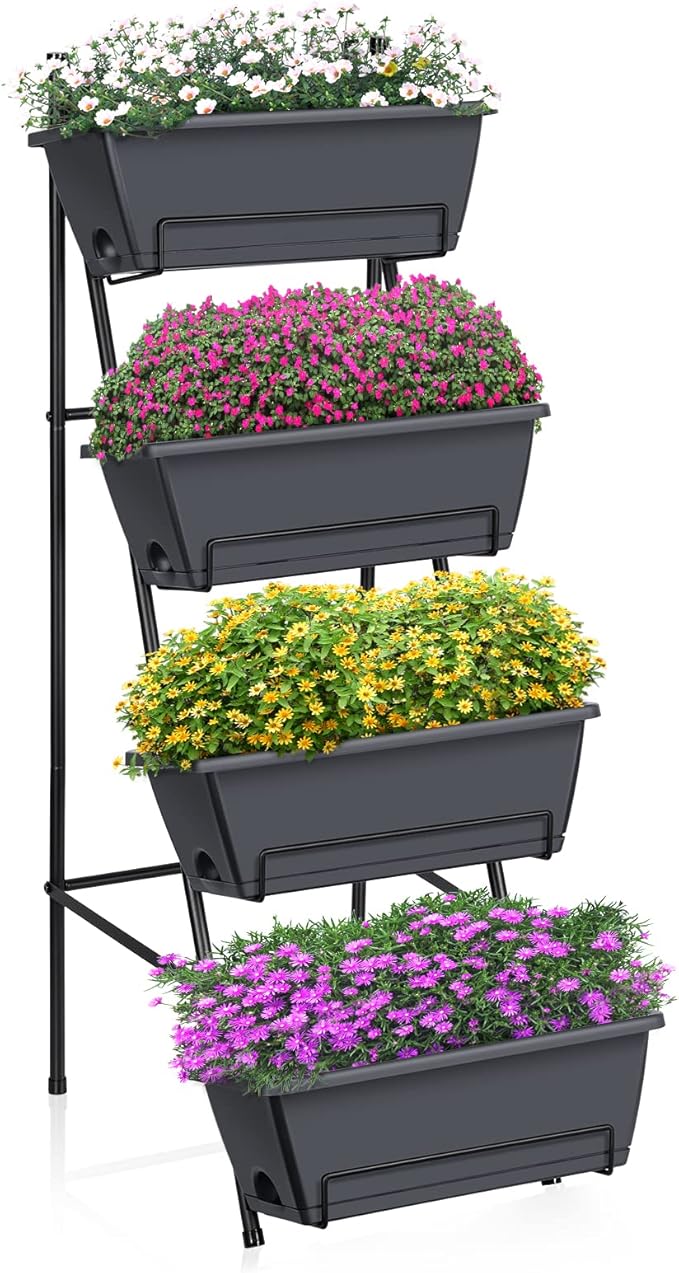 4 Tier Vertical Garden Planter -Wode Global Group